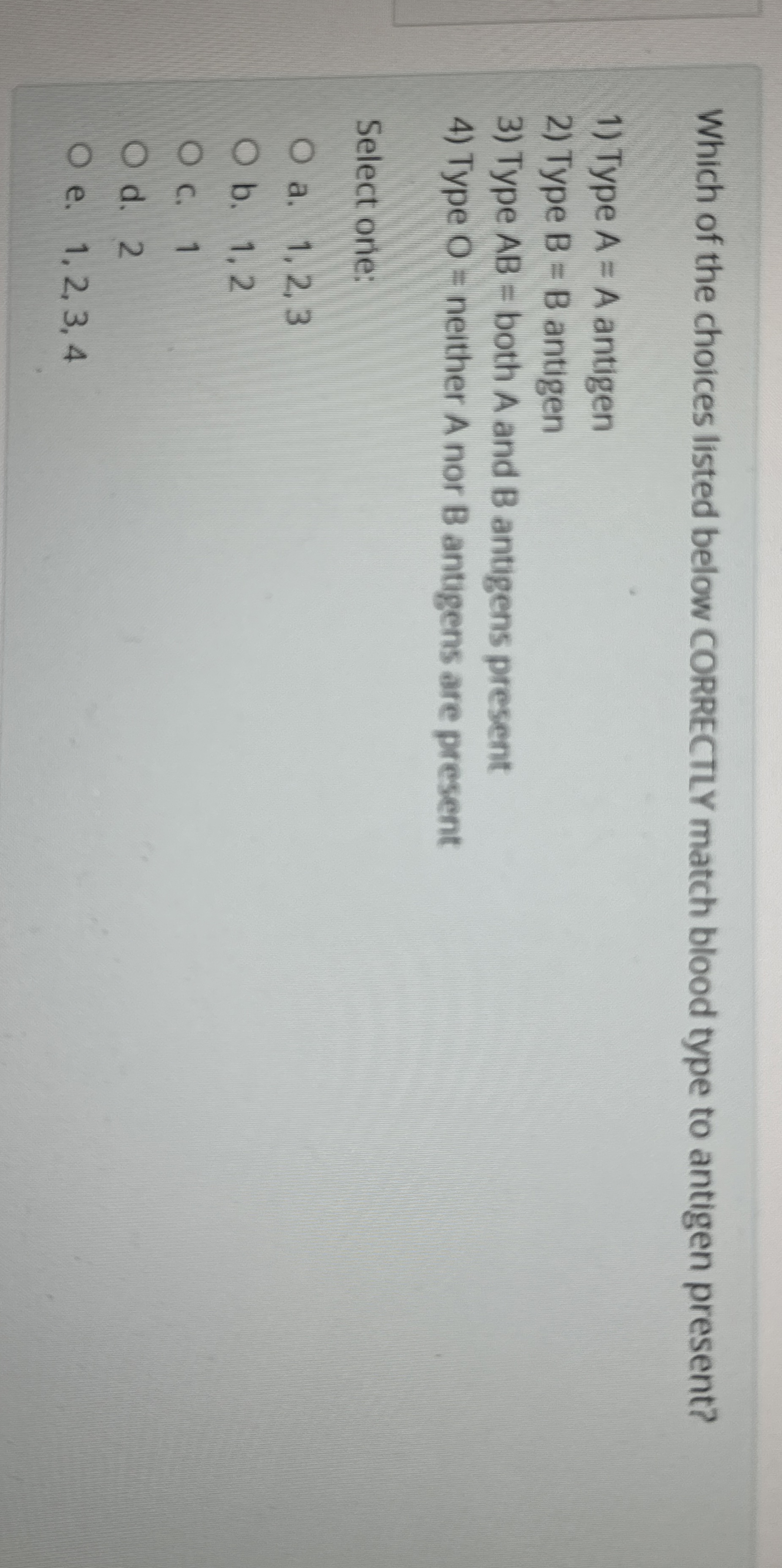 Solved Which of the choices listed below CORRECTLY match | Chegg.com