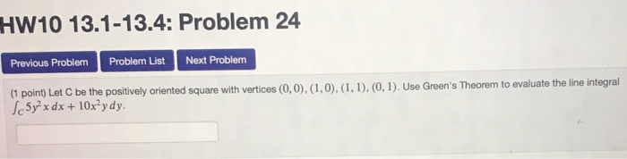 Solved HW10 13.1-13.4: Problem 24 Previous Problem Problem | Chegg.com