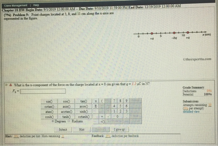 Solved Class Management | Help Chapter 18 HW Bepin Date: | Chegg.com