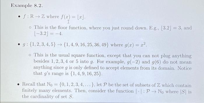 Solved (a) Define f:N→Z where f(n)=n−5. Determine the range | Chegg.com