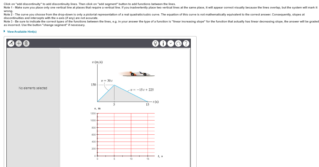 Click on "add discontinuity" to add discontinuity | Chegg.com