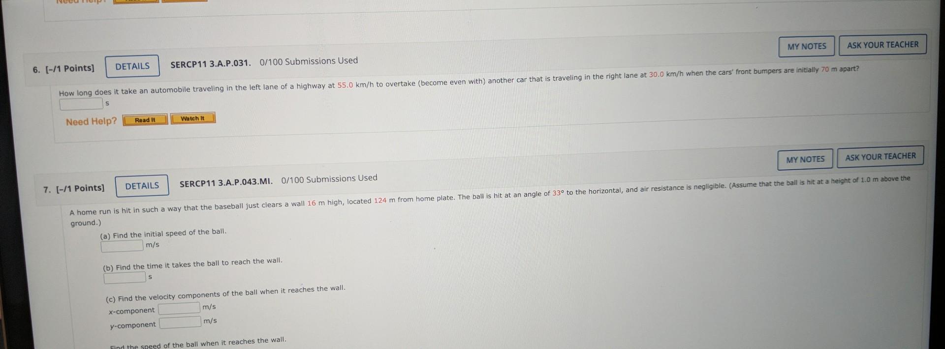 Solved x Your response differs from the correct answer by | Chegg.com