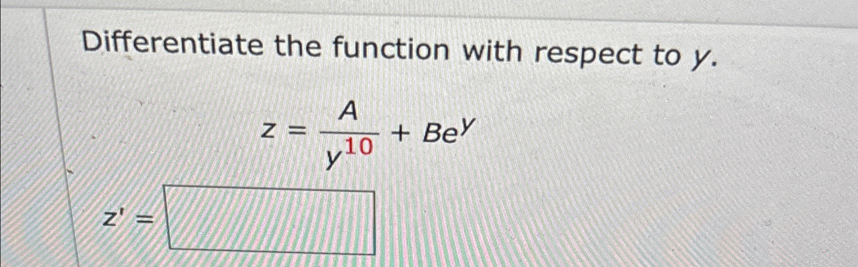 Solved Differentiate the function with respect to | Chegg.com
