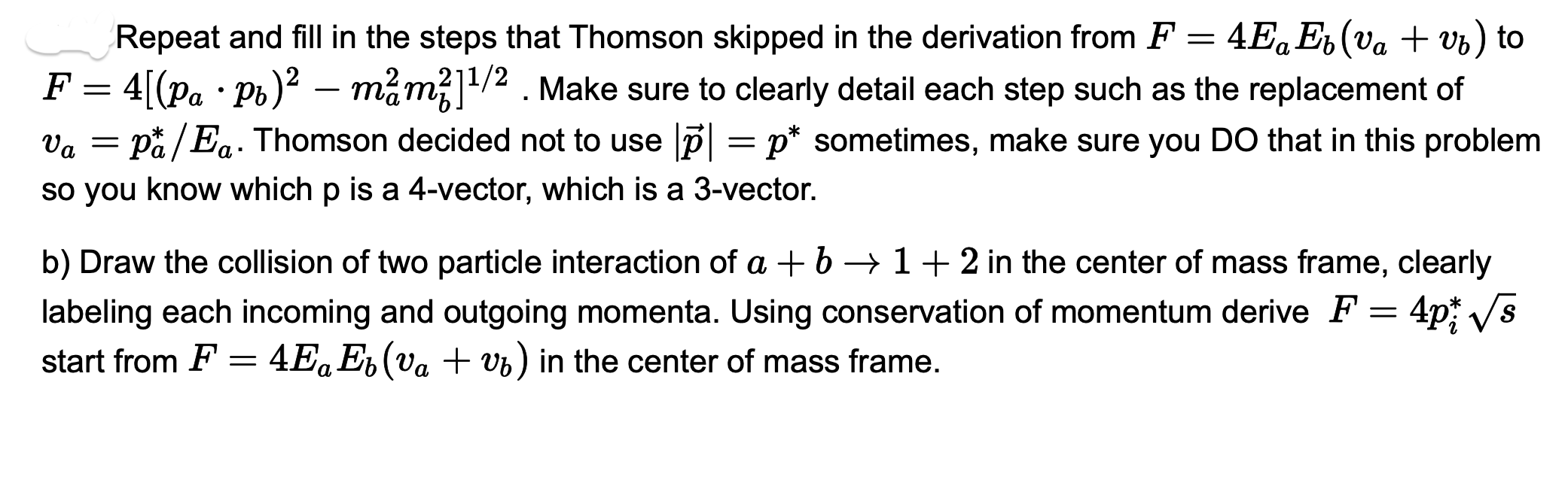 Solved Repeat and fill in the steps that Thomson skipped in | Chegg.com