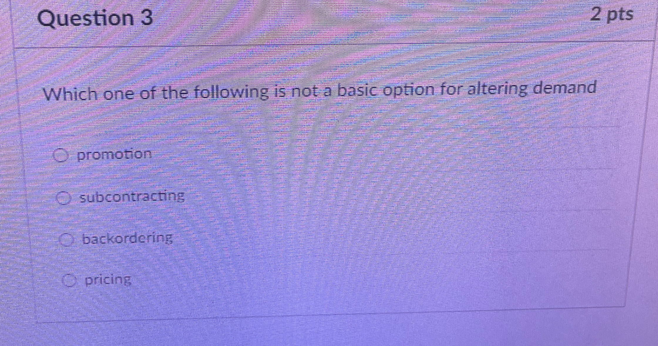 Solved Question 32 ﻿ptsWhich one of the following is not a | Chegg.com