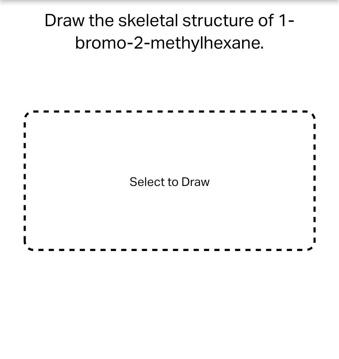 Solved Draw the skeletal structure of | Chegg.com