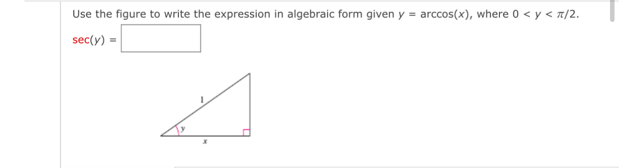 Solved Use the figure to write the expression in algebraic | Chegg.com