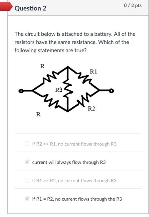 Solved The circuit below is attached to a battery. All of | Chegg.com