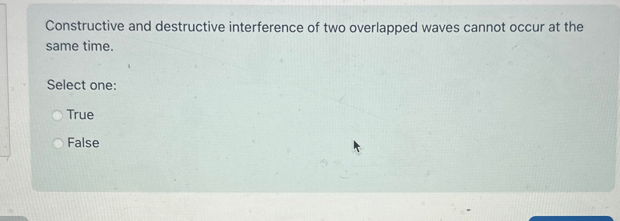 Solved Constructive and destructive interference of two | Chegg.com