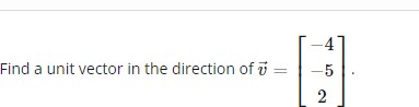 Solved Find a unit vector in the direction of | Chegg.com