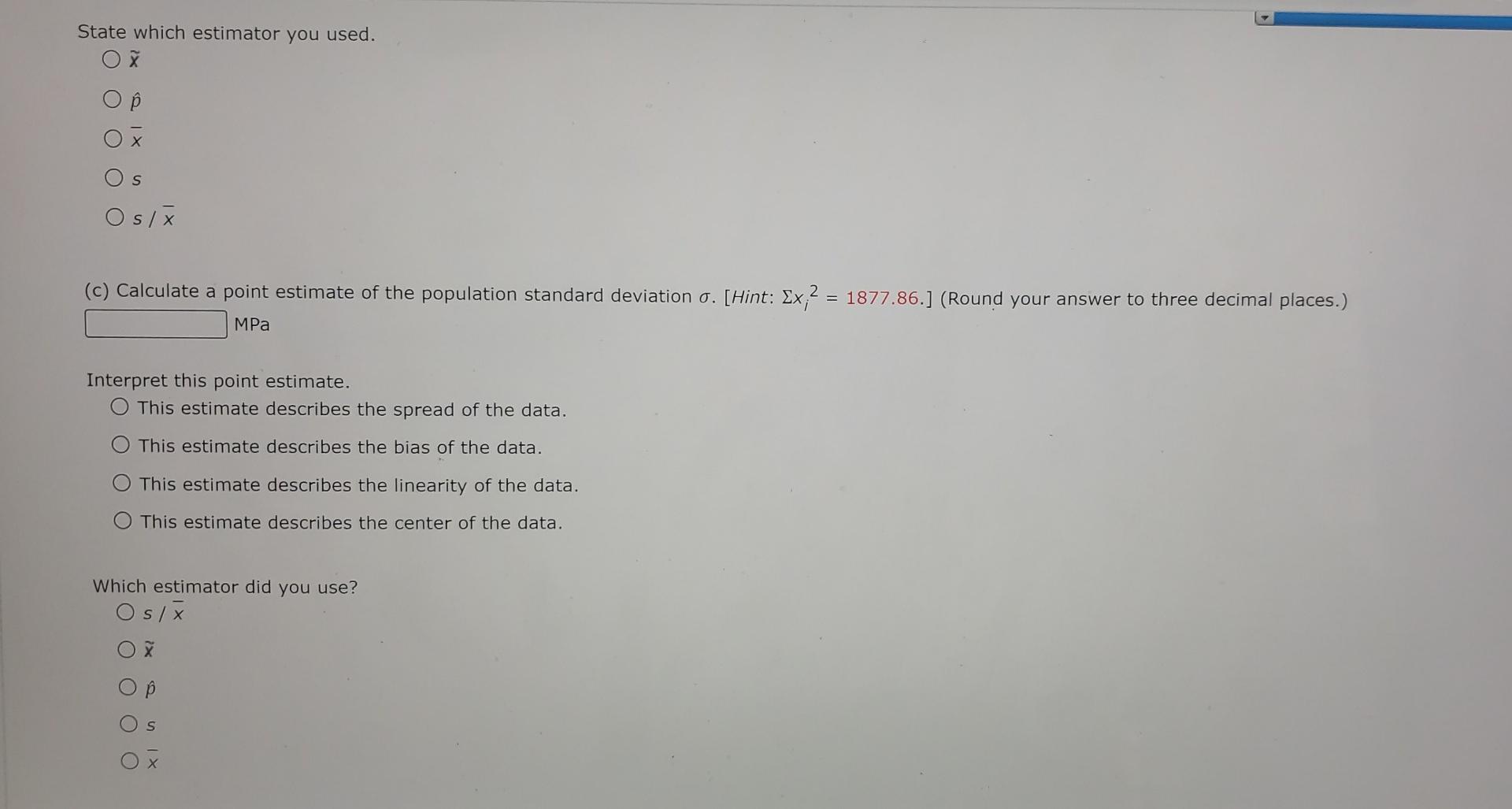 Solved onsider the accompanying data on flexural strength | Chegg.com