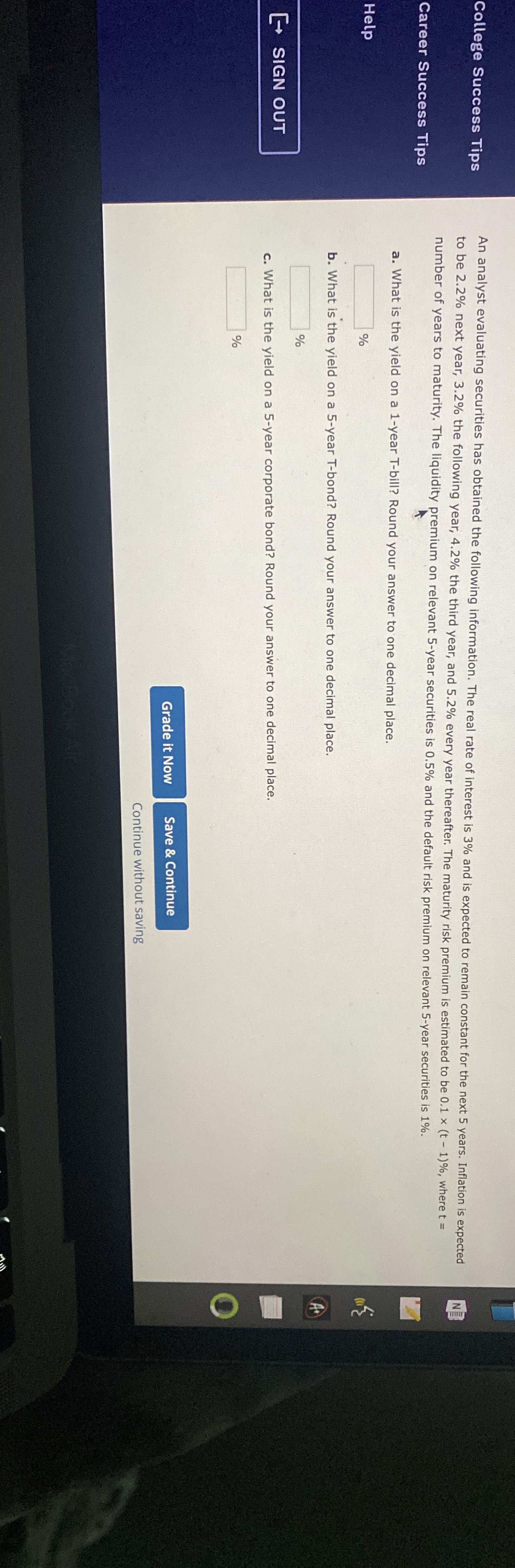 College Success TipsCareer Success TipsHelpAn analyst | Chegg.com