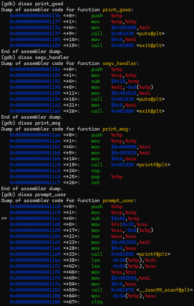 Stack canaries and non-executable stacks make stack | Chegg.com
