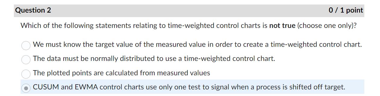 Solved Which of the following statements relating to the | Chegg.com