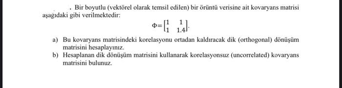 Solved Bir boyutlu (vektörel olarak temsil edilen) bir | Chegg.com