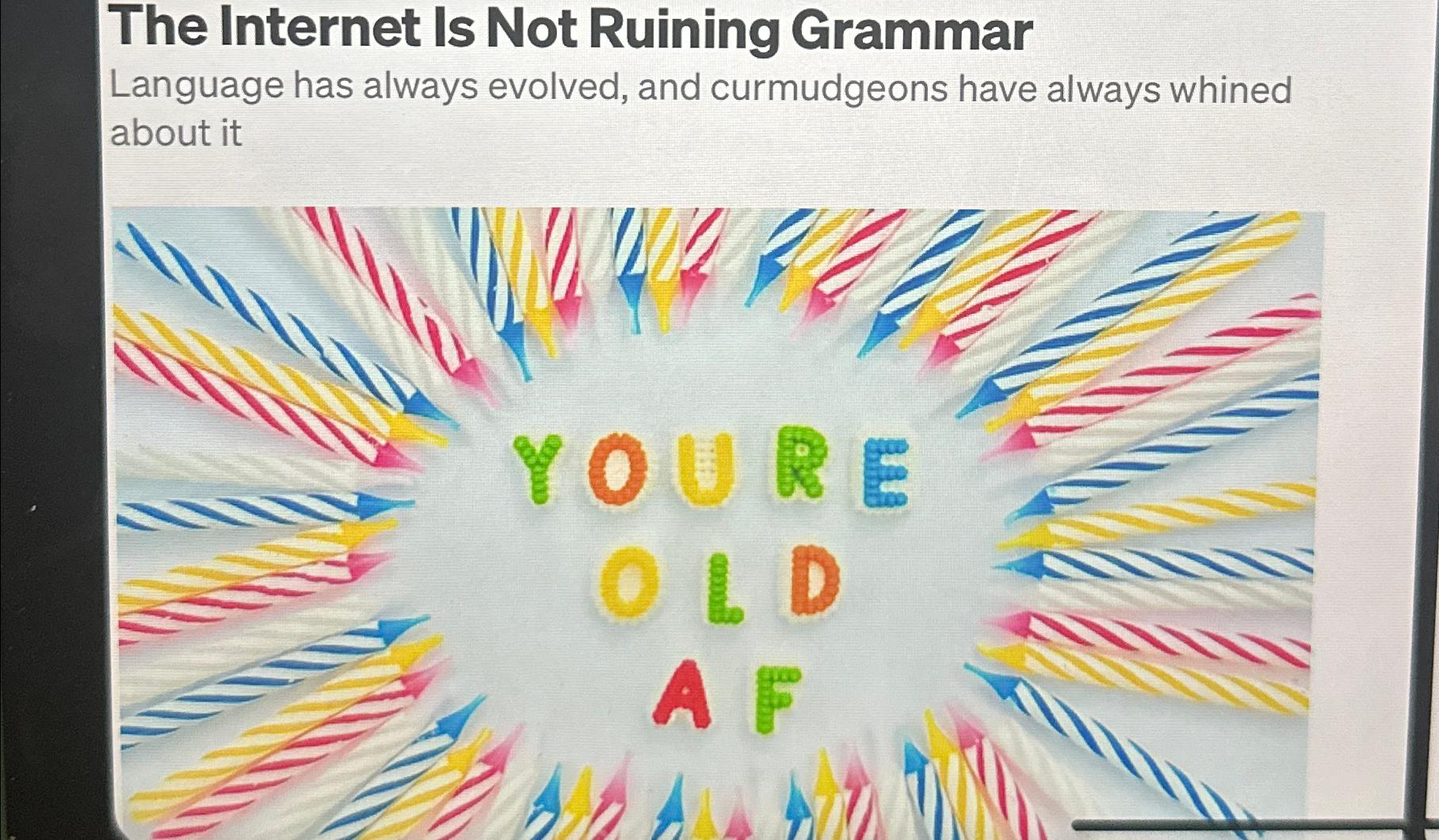 Solved Read the article and mark up using annotations and | Chegg.com