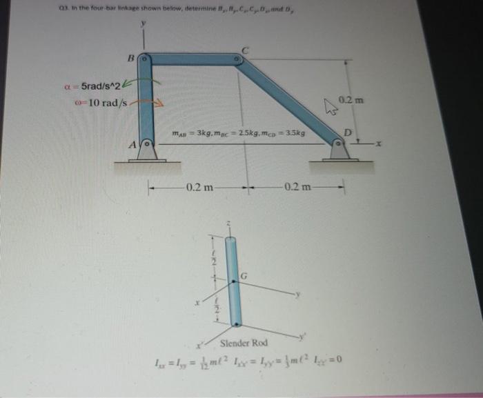 Solved 03. In the four barbage shown below, determine | Chegg.com