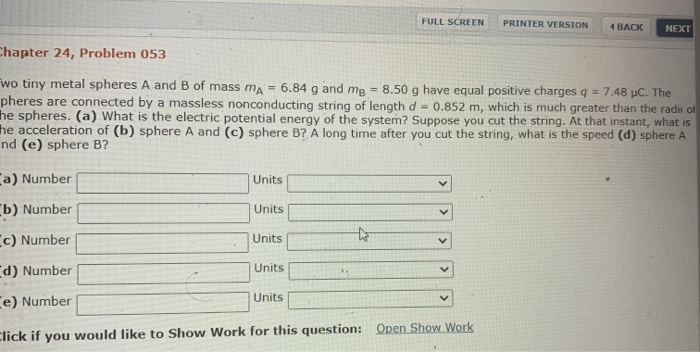 Solved FULL SCREEN PRINTER VERSION 4 BACK NEXT Chapter 24, | Chegg.com