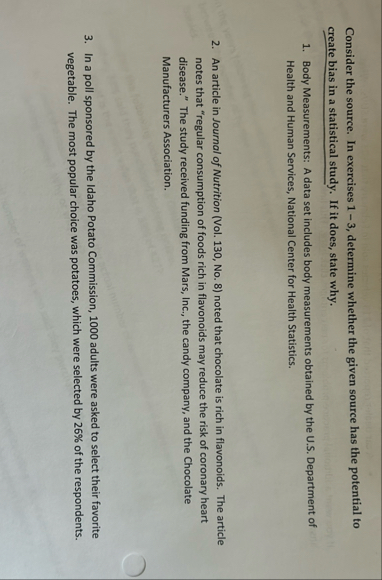 Solved Consider the source. In exercises 1-3, ﻿determine | Chegg.com