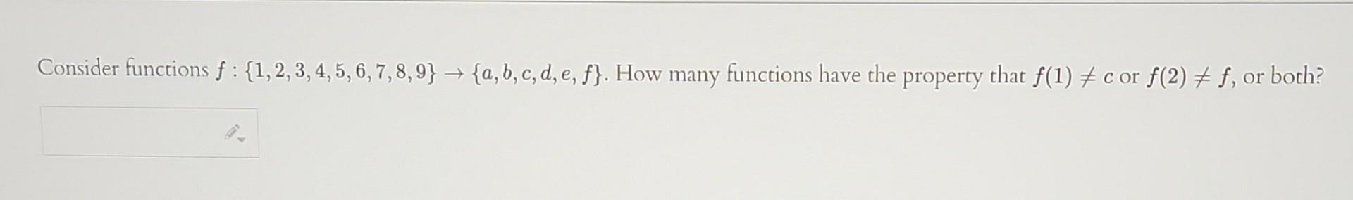 Solved Consider functions | Chegg.com