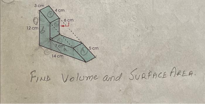 Solved FINS Volume and SURFACEAREA. | Chegg.com