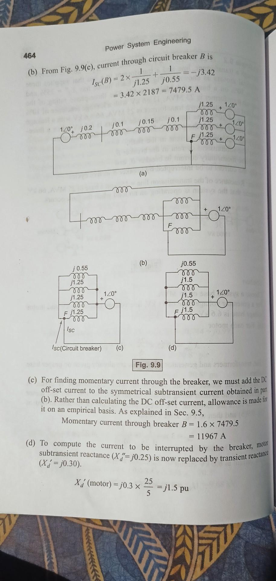 Solved Example 9.2 A 25 MVA, 11kV generator with Xd′′=20% is | Chegg.com