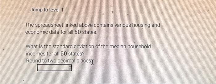 Jump to level 1 The spreadsheet linked above contains | Chegg.com