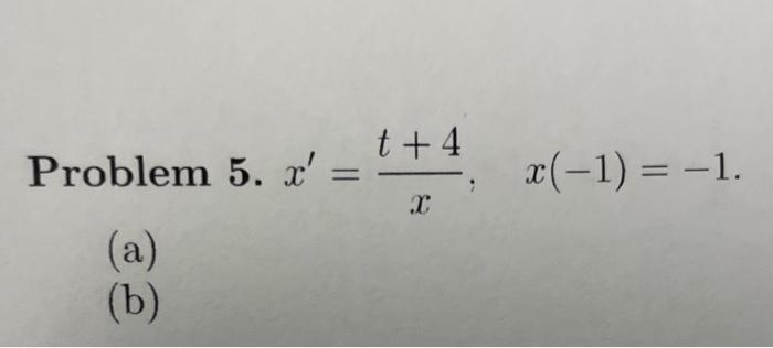 Solved A Identify 1 Type Of A Given De Or Ivp As Seperable