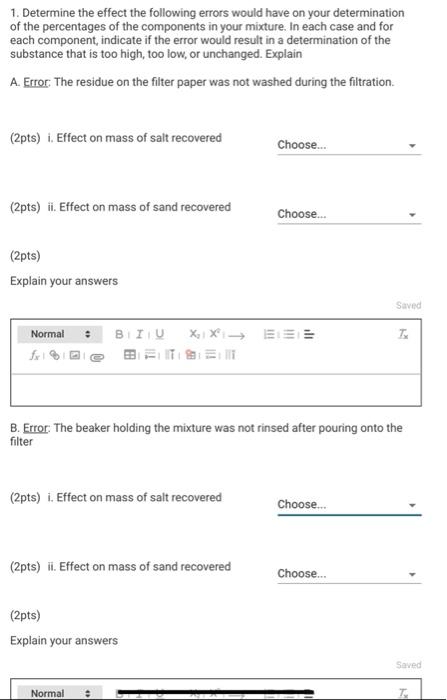 Solved There is part A and B . ﻿Also, choose between too | Chegg.com