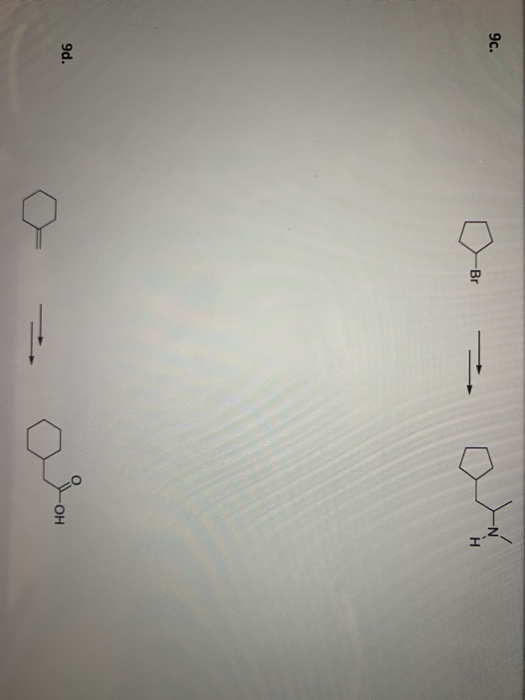 Solved 9. (24 marks, 6 each) Propose a sequence of reactions | Chegg.com
