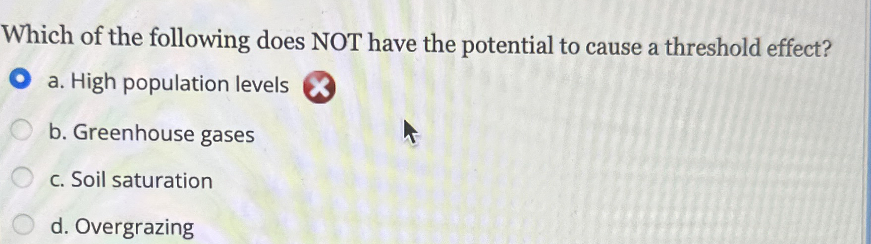 Solved Which of the following does NOT have the potential to | Chegg.com