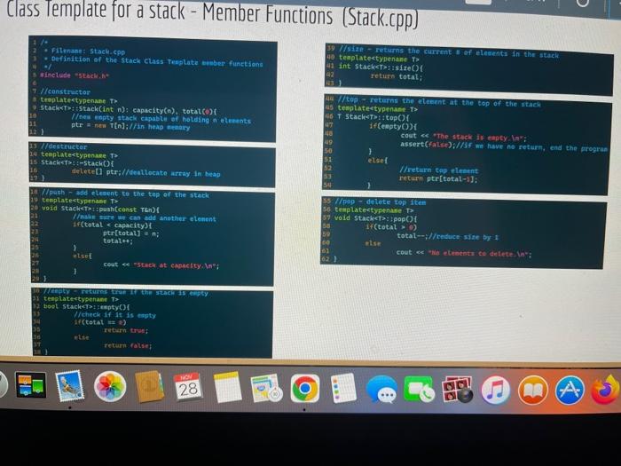 Solved Use C++Provide screenshots of all code with line | Chegg.com