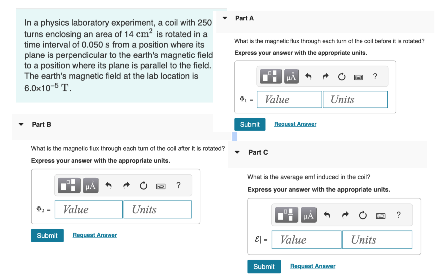 Solved In a physics laboratory experiment, a coil with | Chegg.com