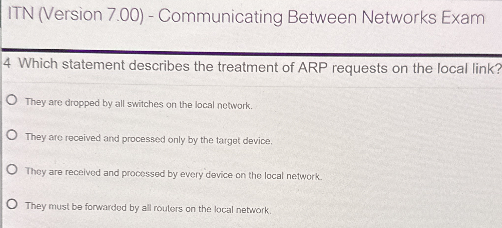 Solved ITN (Version 7.00) - ﻿Communicating Between Networks | Chegg.com