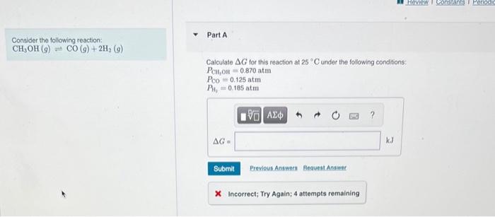 [solved] X Incorrect Try Again 4 Attempts Remaining Con