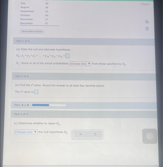 Solved The numbers of false fire alarms were counted each | Chegg.com