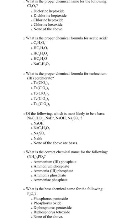ANSWER ALL PLEASE | Chegg.com