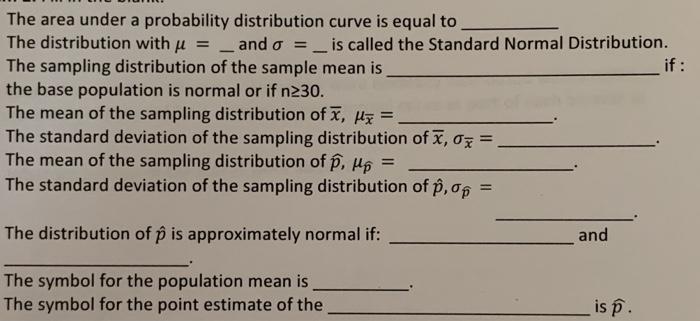 Solved The area under a probability distribution curve is | Chegg.com