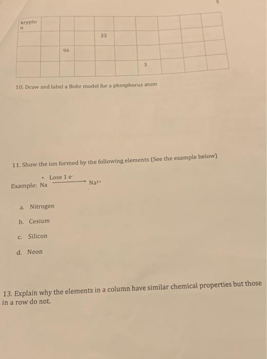 Solved 6. Write chemical formulas for the following | Chegg.com