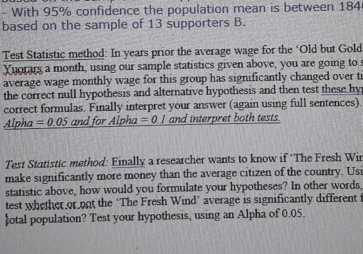 Solved second part of the question ununderstandable* thank | Chegg.com
