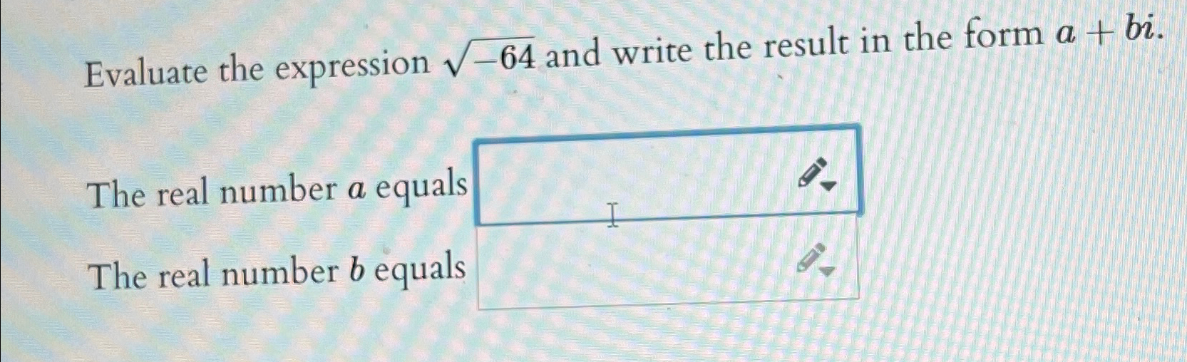 Solved Evaluate the expression -642 ﻿and write the result in | Chegg.com
