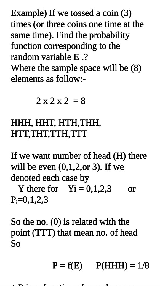 Solved for eachi method. b- If we tossed a coin (4) times | Chegg.com