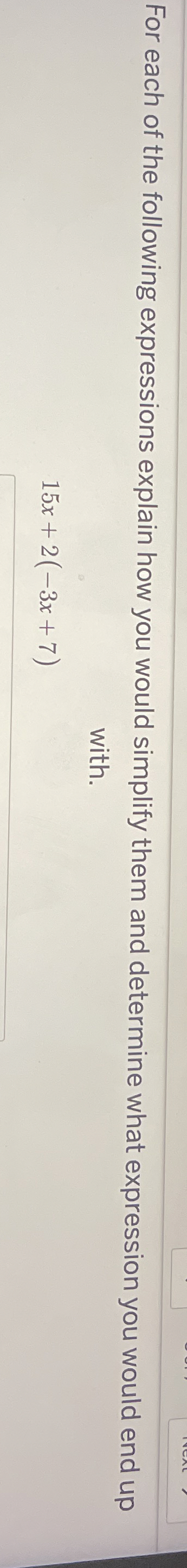 Solved explain how you would simplify them and determine | Chegg.com