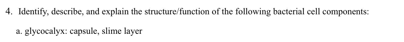 Solved Identify, describe, and explain the | Chegg.com