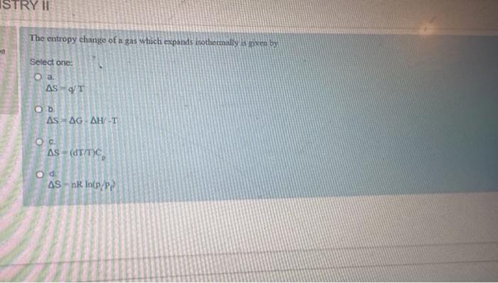 Solved J. C Select one: a 6.1×10−31 b 5.6×102/5Select one: | Chegg.com