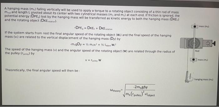 Solved For a rigid rotating object the kinetic energy | Chegg.com
