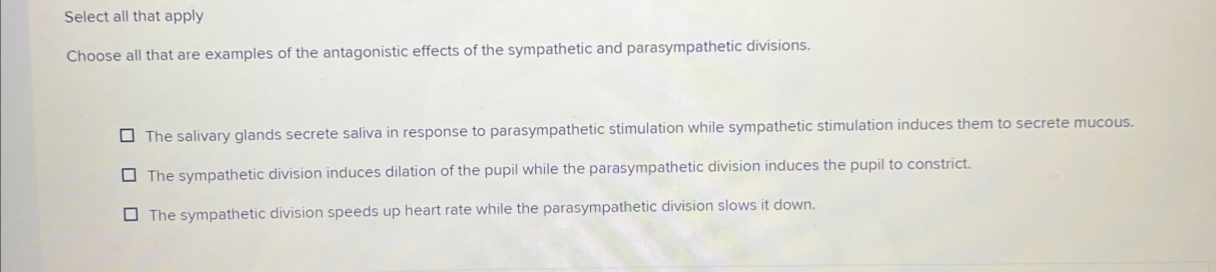 Solved Select all that applyChoose all that are examples of | Chegg.com