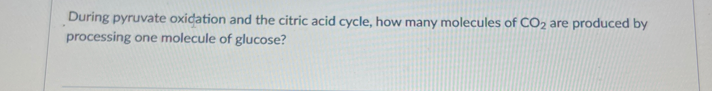 Solved During pyruvate oxidation and the citric acid cycle, | Chegg.com
