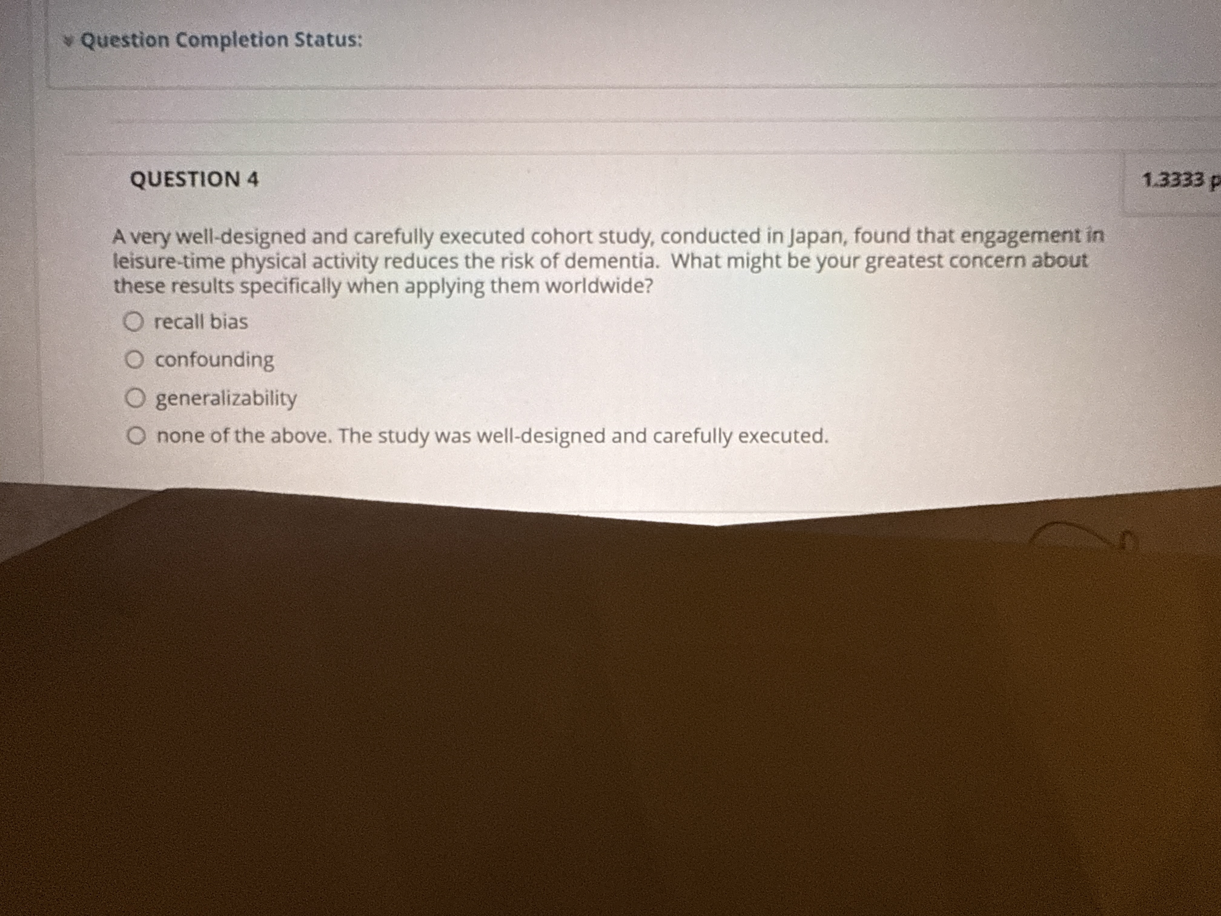 Solved QUESTION 4A very well-designed and carefully executed | Chegg.com