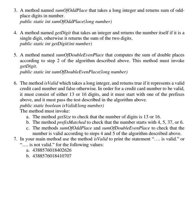 Solved Part-2: Credit card numbers follow certain patterns. | Chegg.com ...